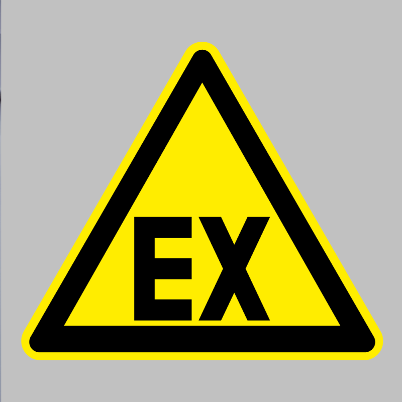 Autocollant danger EX Zone ATEX| Zone Signaletique